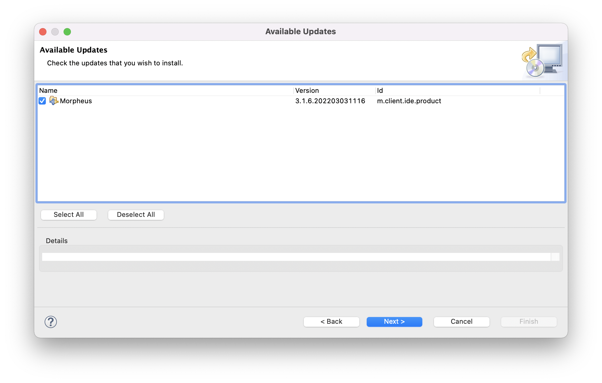 IDE 업데이트 | URACLE